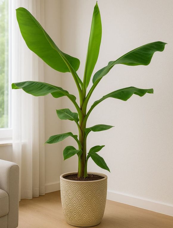 Musa acuminata pot 21 – Plante bananier tropicale d’intérieur ...